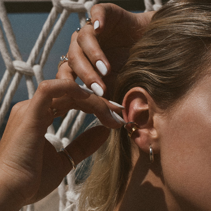 Ella Hoops Silver | Handmade Jewelry | NO MORE accessories – NO MORE ACCESSORIES